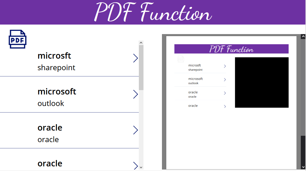 Introduction to the PDF Function in Power apps - Rishan Solutions