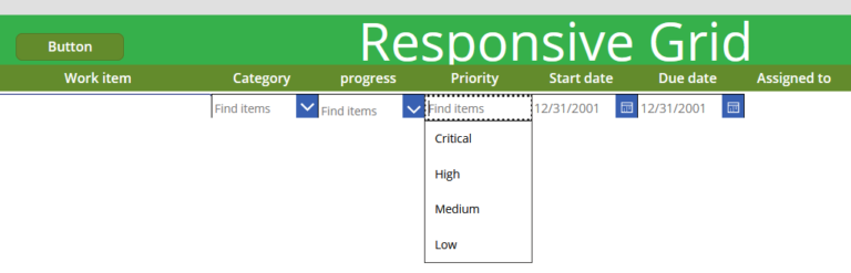 Editable Grid in Power Apps - Rishan Solutions