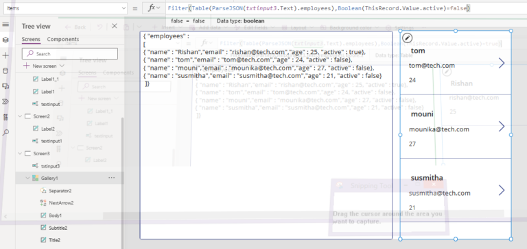 Introduction To Parse Json In Power Apps Rishan Solutions