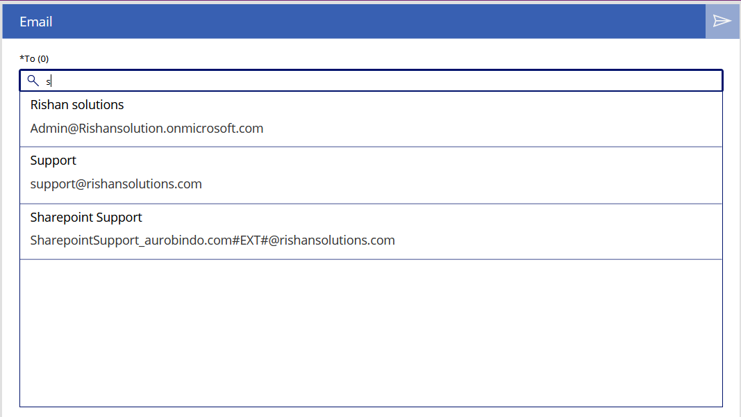 Sending An Email From Power Apps With Html Table Attachments And Images Rishan Solutions