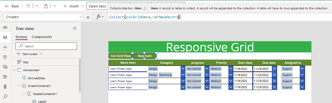 Editable Grid In Power Apps Rishan Solutions