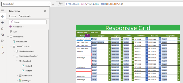 Editable Grid In Power Apps Rishan Solutions