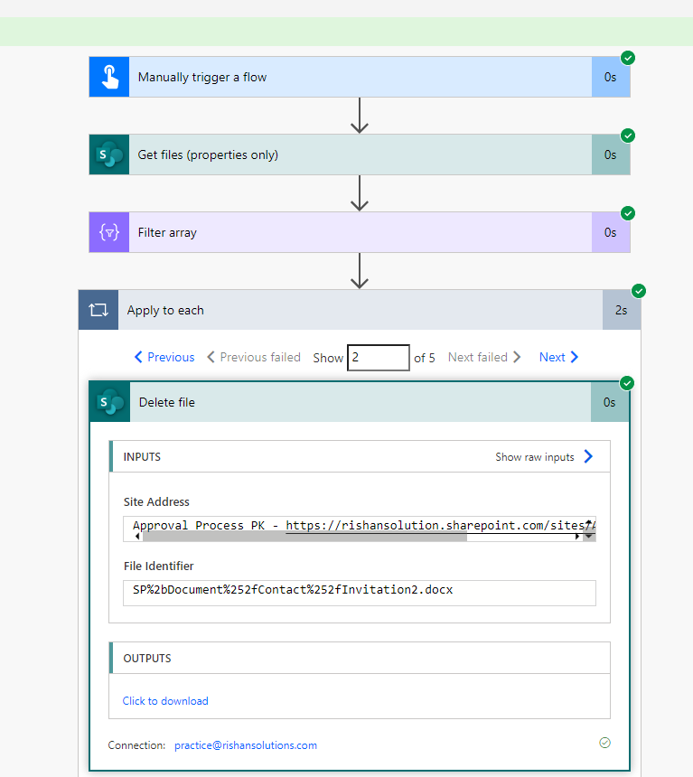 Power Automate Delete Files In SharePoint Folder Rishan Solutions