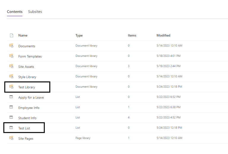 Create Sharepoint List And Sharepoint Document Library In Sharepoint