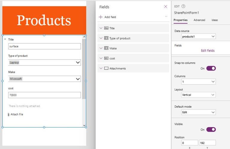 Design SharePoint list forms in power apps - Rishan Solutions