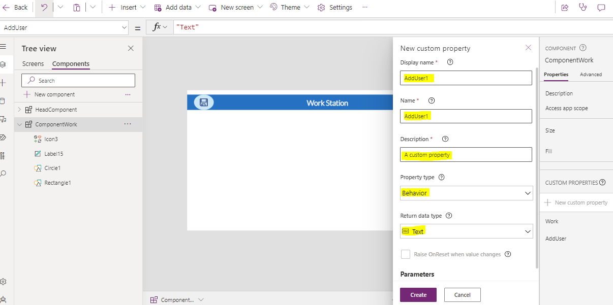 Visible of Pop-up[using Component, Set variable] - Rishan Solutions