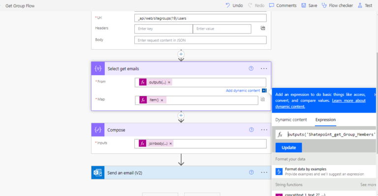Get SharePoint group members using Power Automate - Rishan Solutions