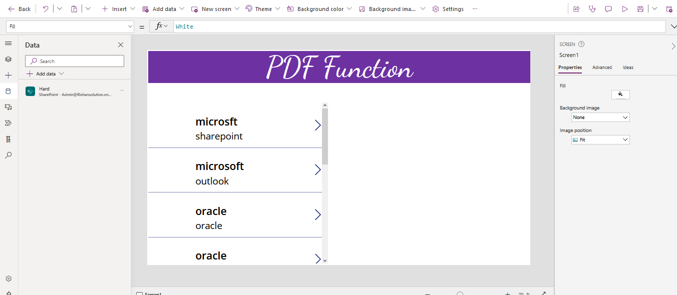 Introduction to the PDF Function in Power apps - Rishan Solutions