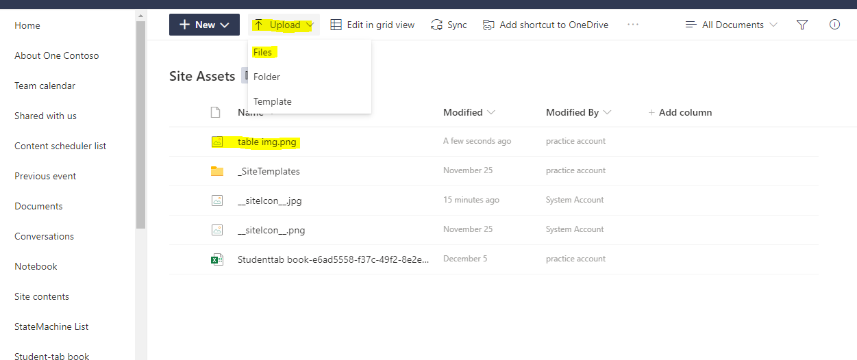 Display an Image in SharePoint list when click on a new button in the ...