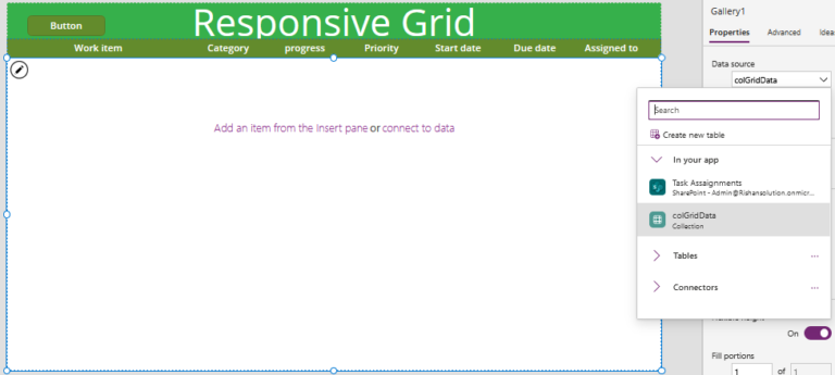 Editable Grid in Power Apps - Rishan Solutions