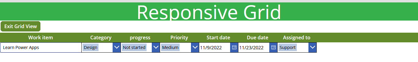 Editable Grid in Power Apps - Rishan Solutions