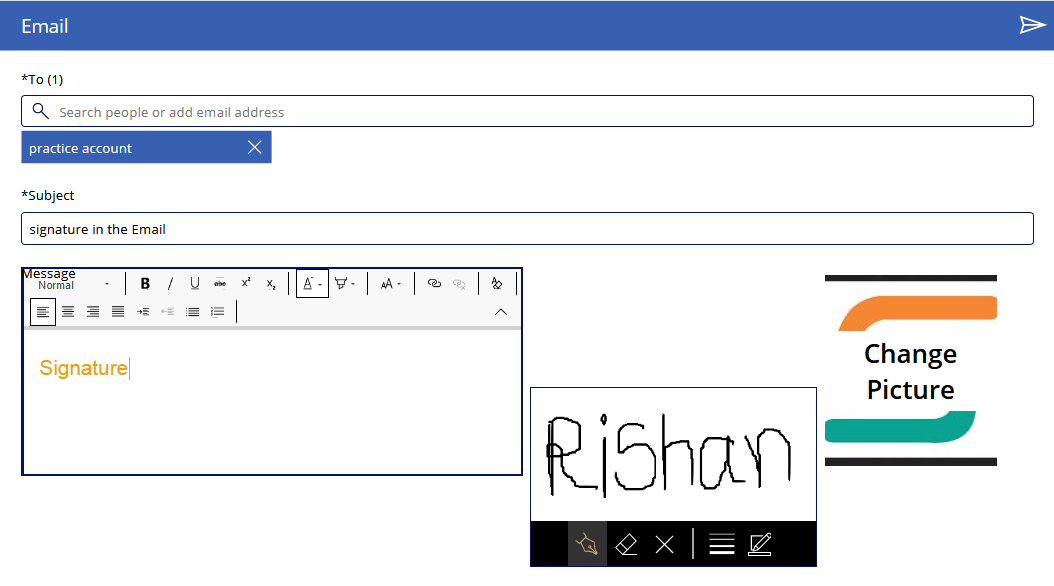 Sending an Email from Power Apps with HTML Table ,Attachments and ...