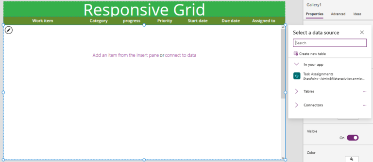 Editable Grid in Power Apps - Rishan Solutions