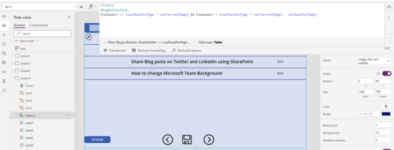 Automatically scroll Gallery control in PowerApps - Rishan Solutions