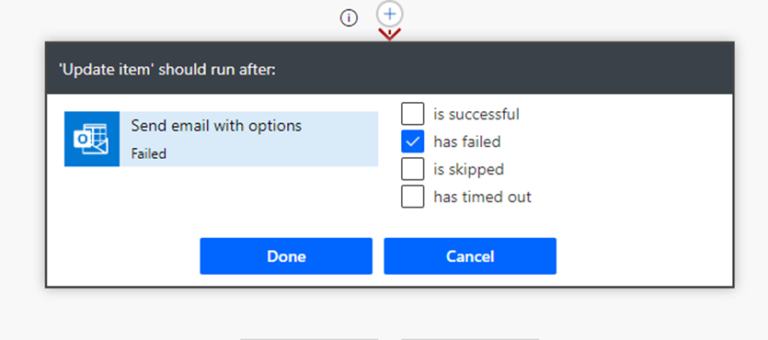 How to configure “Run after” in Power automate flow - Rishan Solutions