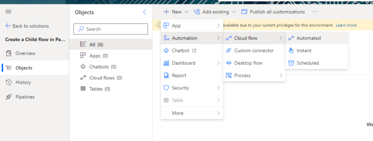 Call a flow from another flow in Power Automate - Rishan Solutions