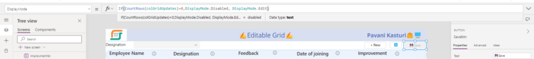 Editable Grid using Gallery and Modern controls in Power apps - Rishan ...