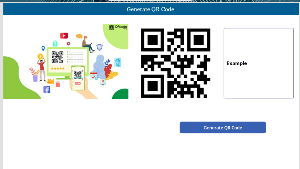 Generate QR Code using Power apps - Rishan Solutions
