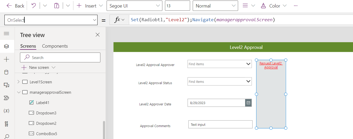 Auto Select the Radio Buttons depending upon the Screen's - Rishan Solutions
